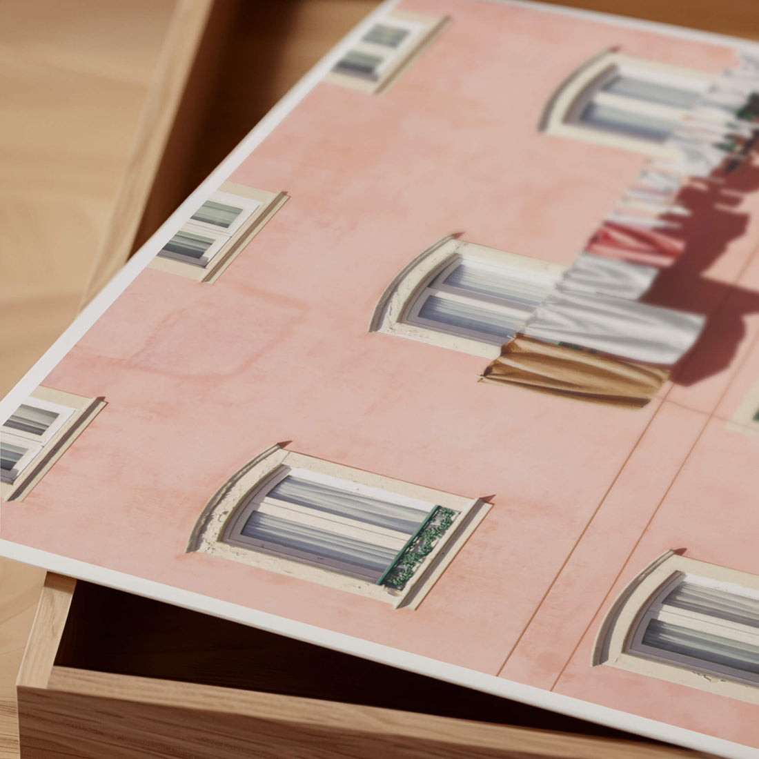 Pink fachada. Póster. – Charuca