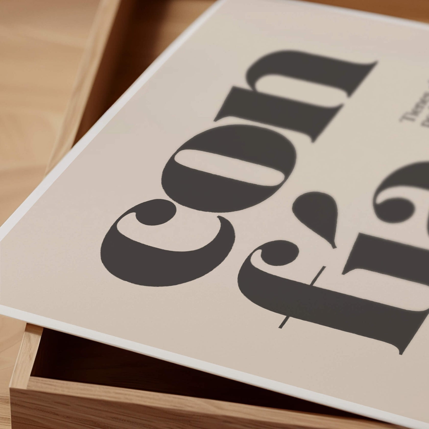 Confía. Póster. – Charuca